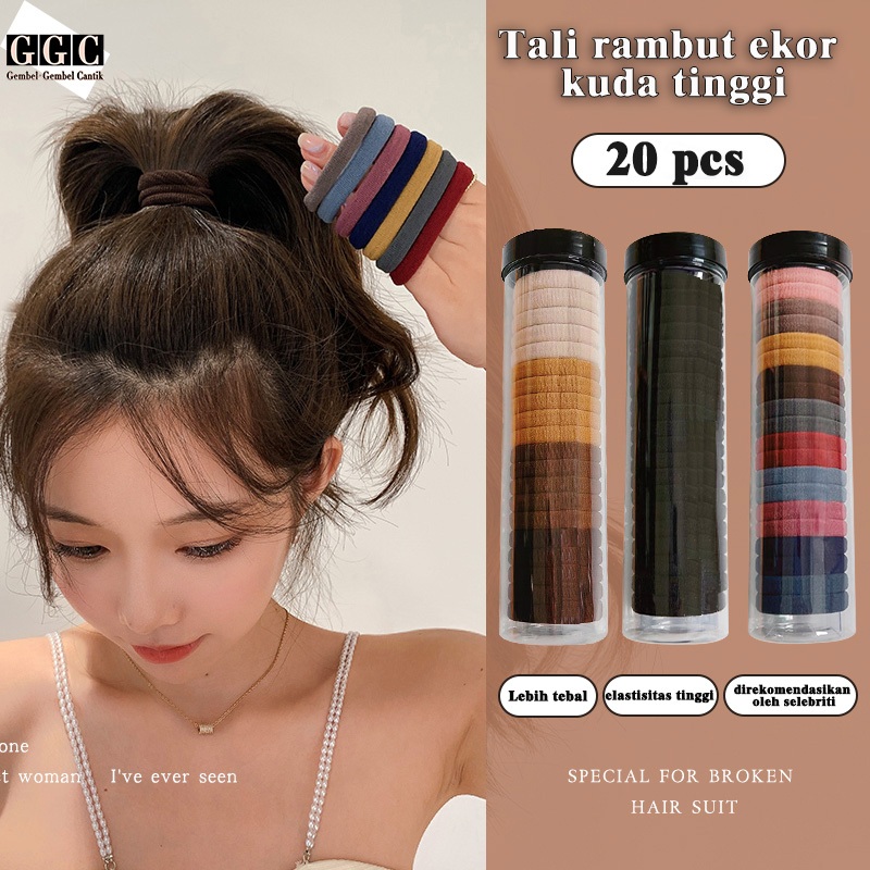 Jual Ikat Rambut Anak Perempuan Box Elastis Isi 20 Pcs - Elastis Kuat ...