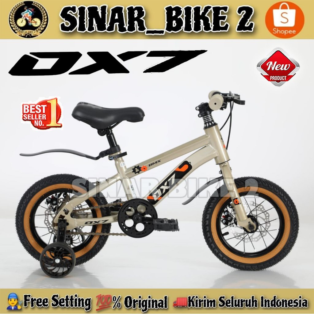 Jual Sepeda Anak Laki BMX OX7 Rem Cakram Ukuran 12 16 18 Inch | Shopee ...