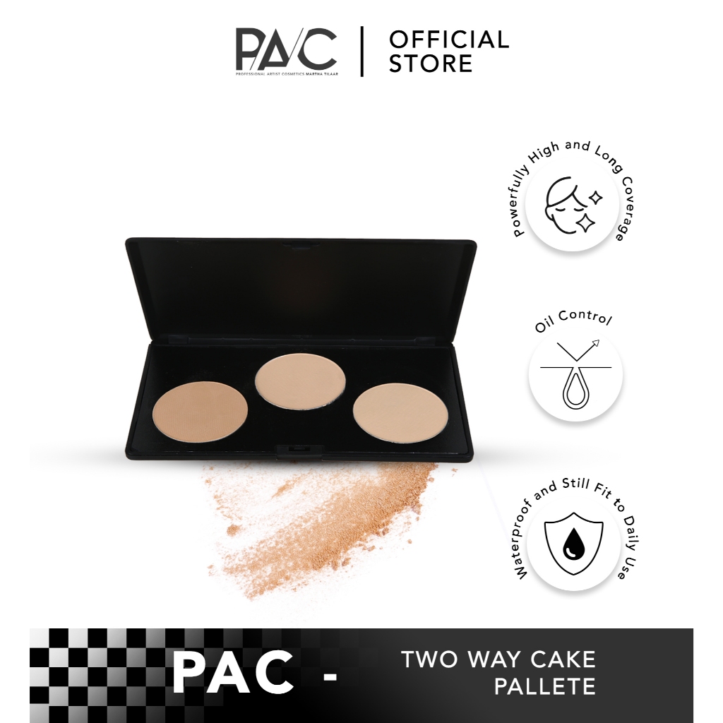Jual PAC Two Way Cake Palette | Shopee Indonesia