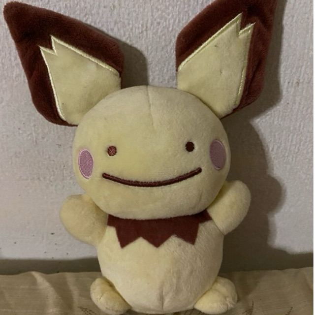 Jual Boneka Pokemon Pichu Ditto (Pokemon Center: Ditto Transform ...