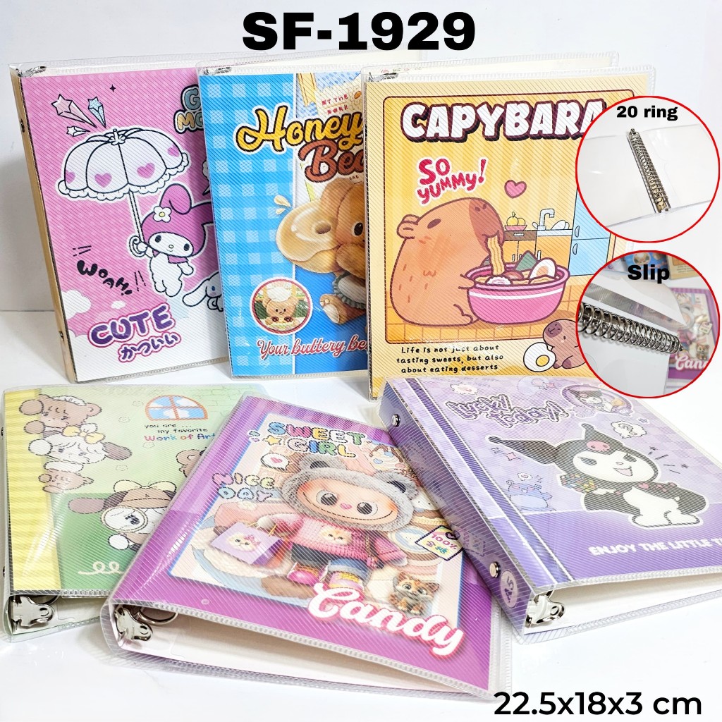 Jual Map Binder/Binder Slip/binder Gliter/binder anak A5 ( WAJIB BACA ...