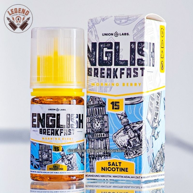 Jual SALT NIC - LIQUID ENGLISH BREAKFAST Morning Berry 30ML AUTHENTIC ...