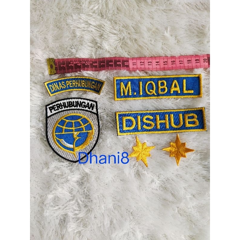 Jual LOGO DISHUB BORDIR, ATRIBUT BAJU DISHUB BORDIR | Shopee Indonesia