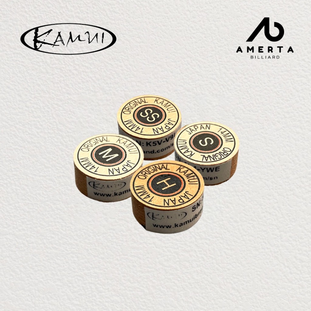 Jual Kamui Brown Tip Stick Billiard 14mm Original Japan | Shopee Indonesia