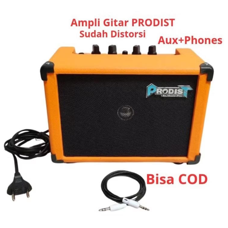 Jual Ampli Gitar Listrik PRODIST - Ampli Gitar Mini 4 inch Sudah Clean ...