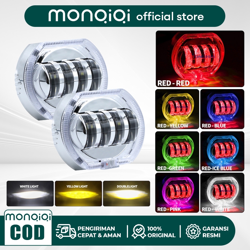 Jual Lampu Biled Tembak LED Projie Biled & Shroud 8D 4 Lensa Dengan ...