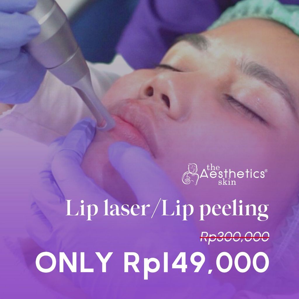 Jual [Voucher] The Aesthetics Skin Pink Lip Laser - Lip Peeling | Shopee Indonesia