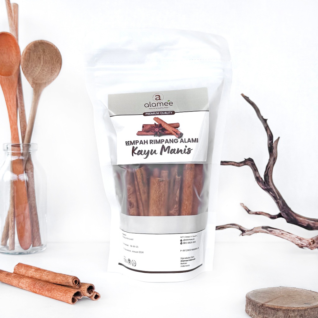 Jual ALAMEE Kayu Manis Batang Cinnamon Stick Rempah Rimpang Organik ...