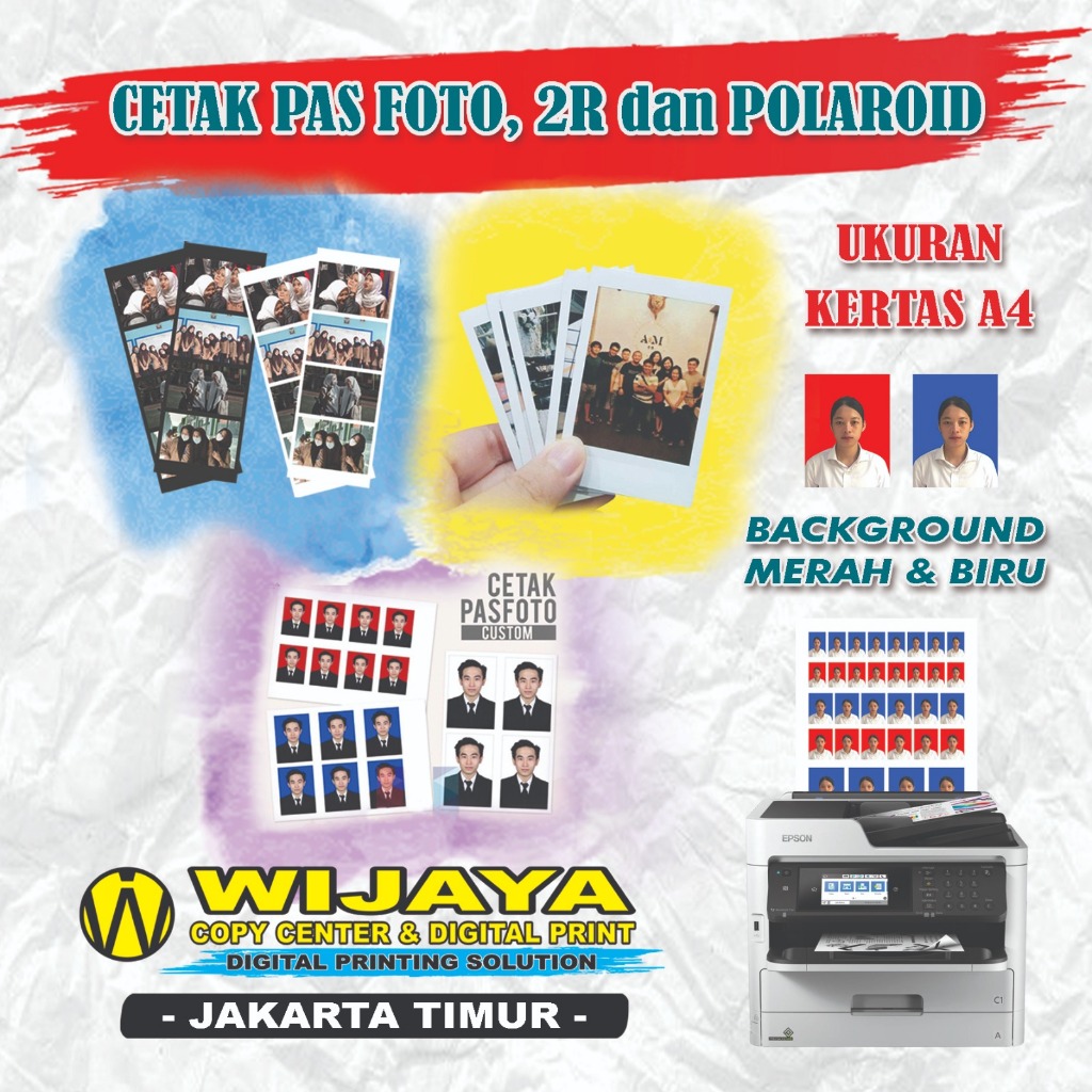 Jual CETAK FOTO ukuran 2x3 3x4 4x6-2R-POLAROID | Shopee Indonesia