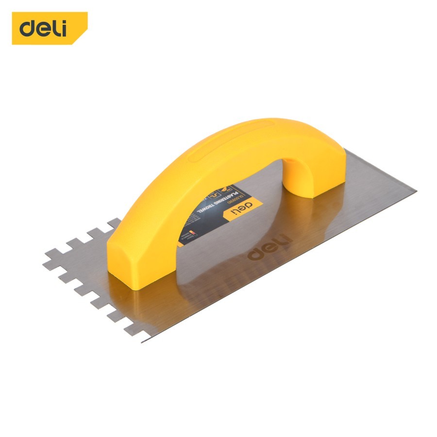 Jual Deli Roskam / Plastering Trowel / Raskam Gerigi 10 Inch / Alat ...