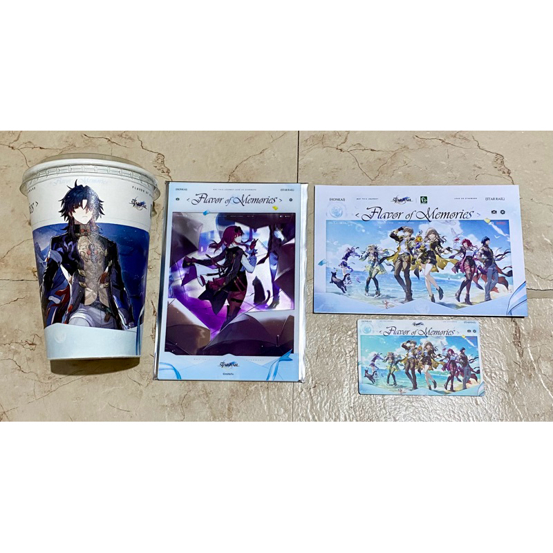 Jual [READ DESC] HSR x Be Coffee Flavor of Memories Collab Merchandise ...