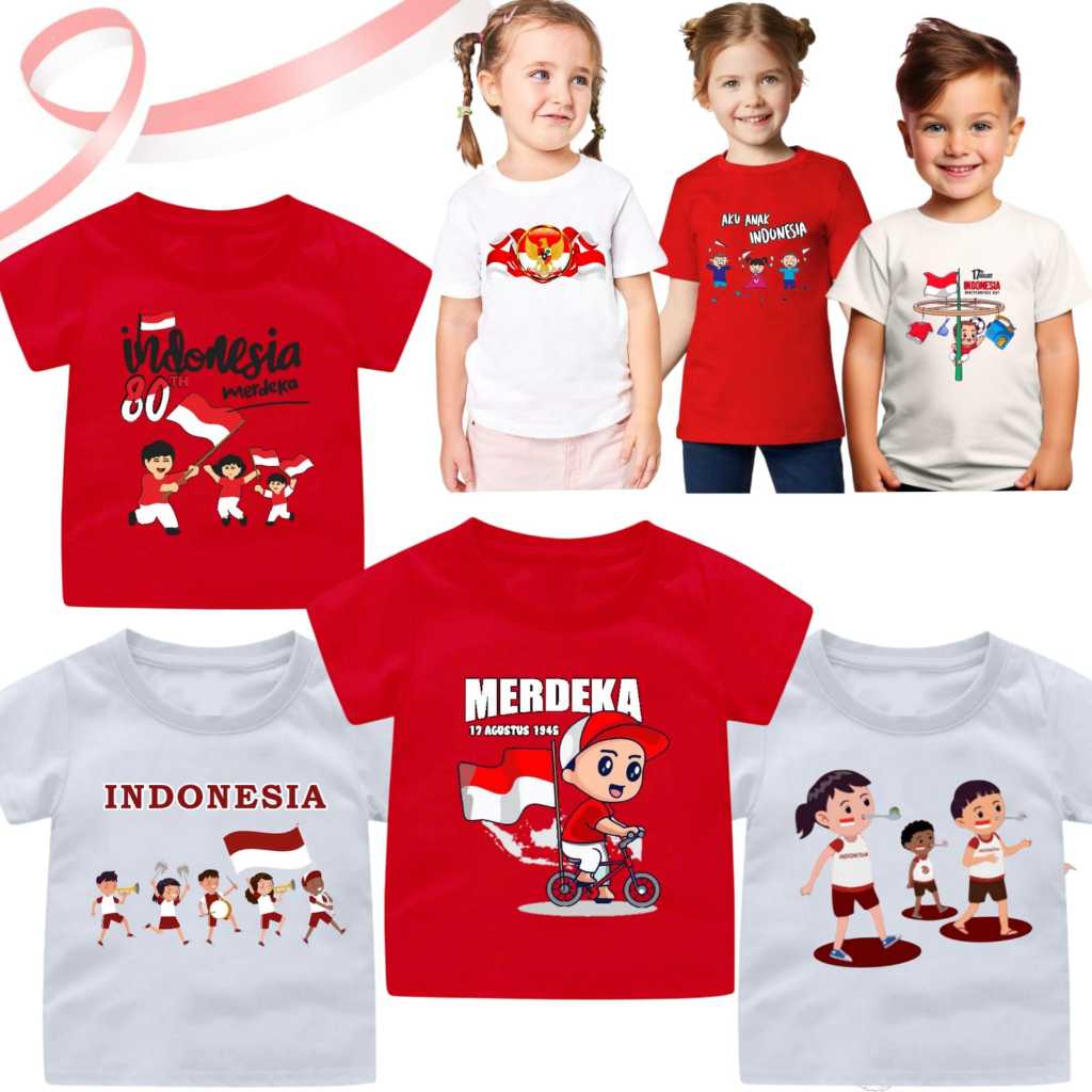 Jual KOI - Baju Kaos Bayi & Anak cewek cowok - KAOS 17 AGUSTUS ...