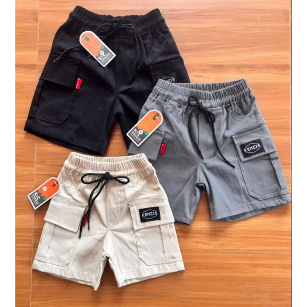 Jual Paket Hemat 3 pcs 100k Celana Pendek Cargo Anak Laki Laki Usia 1 ...