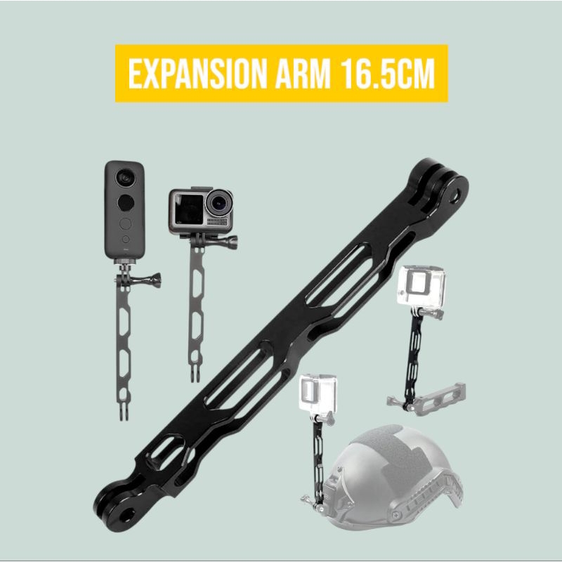 Jual Aluminium Extension Arm Insta360 Go Pro Osmo Action Cam Arm ...