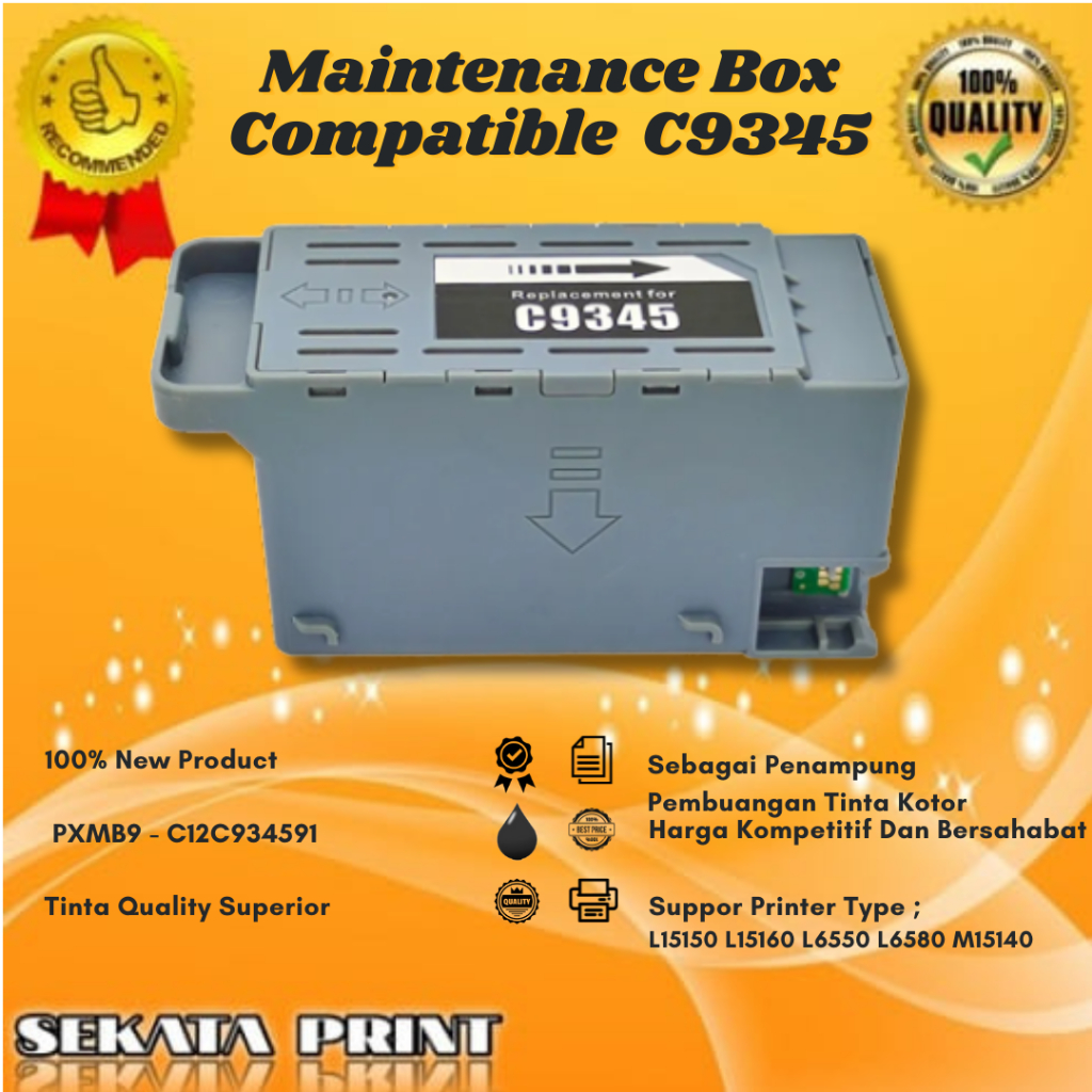 Jual Maintenance Box C9345 PXMB9 Printer L15150 L15160 L6550 L6580 M15140 | Shopee Indonesia