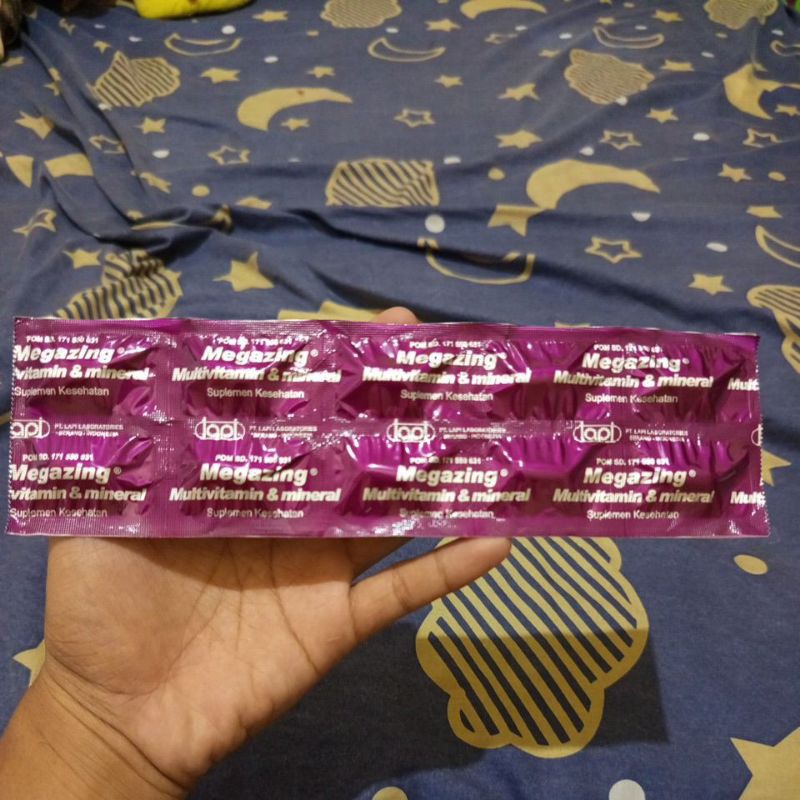 Jual Megazing 1 Strip (10 Kaplet\Strip) | Shopee Indonesia