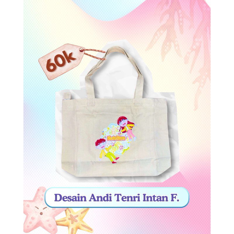 Jual Totebag PRIZI Desain Andi Tenri Intan Faradiba | Shopee Indonesia