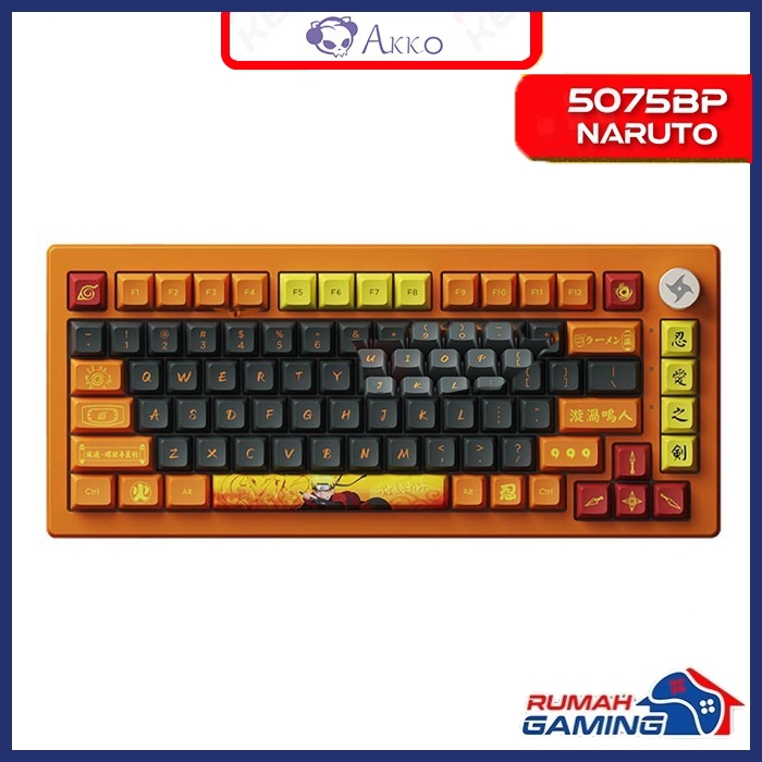 Jual AKKO 5075B Plus - 3 Mode - 75% - Naruto Uzumaki - Mechanical ...