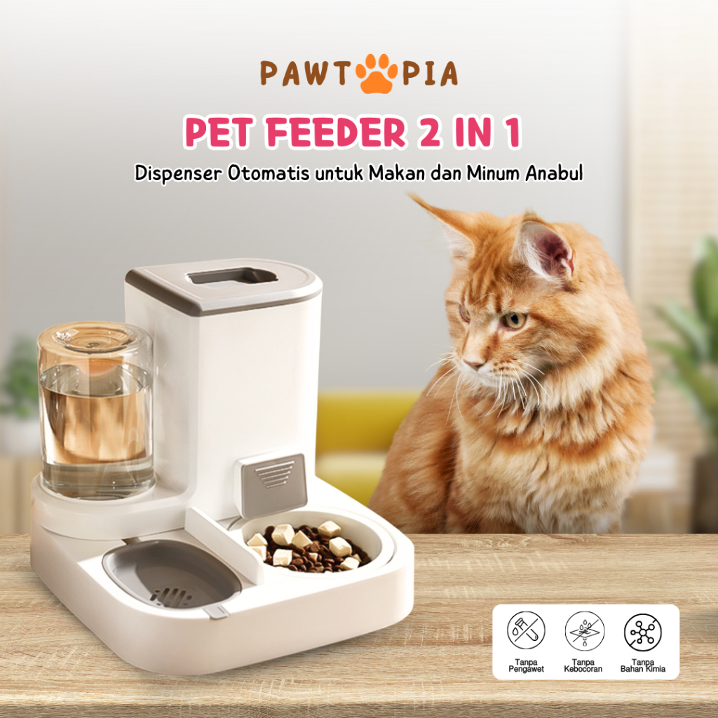 Jual Tempat Makan dan Minum Extra Besar Otomatis Kucing Anjing ...