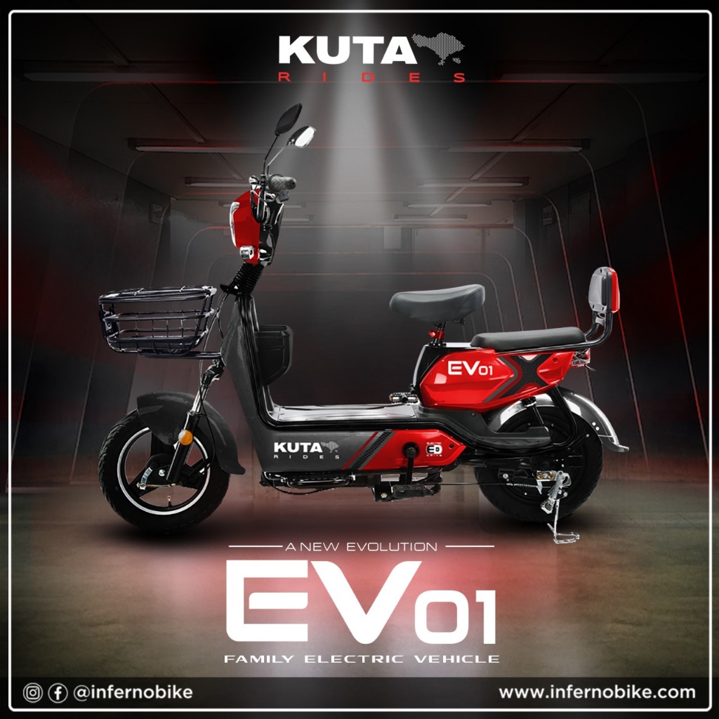 Jual sepeda listrik kuta EV01/ AT 225 garansi resmi | Shopee Indonesia