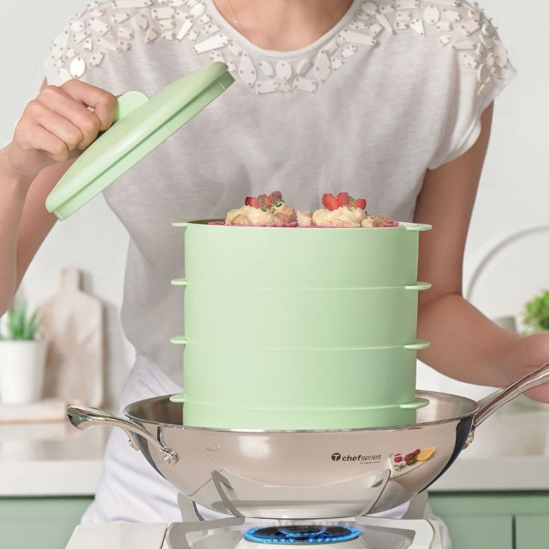 Jual TUPPERWARE STEAM IT 4 LAYER | Shopee Indonesia