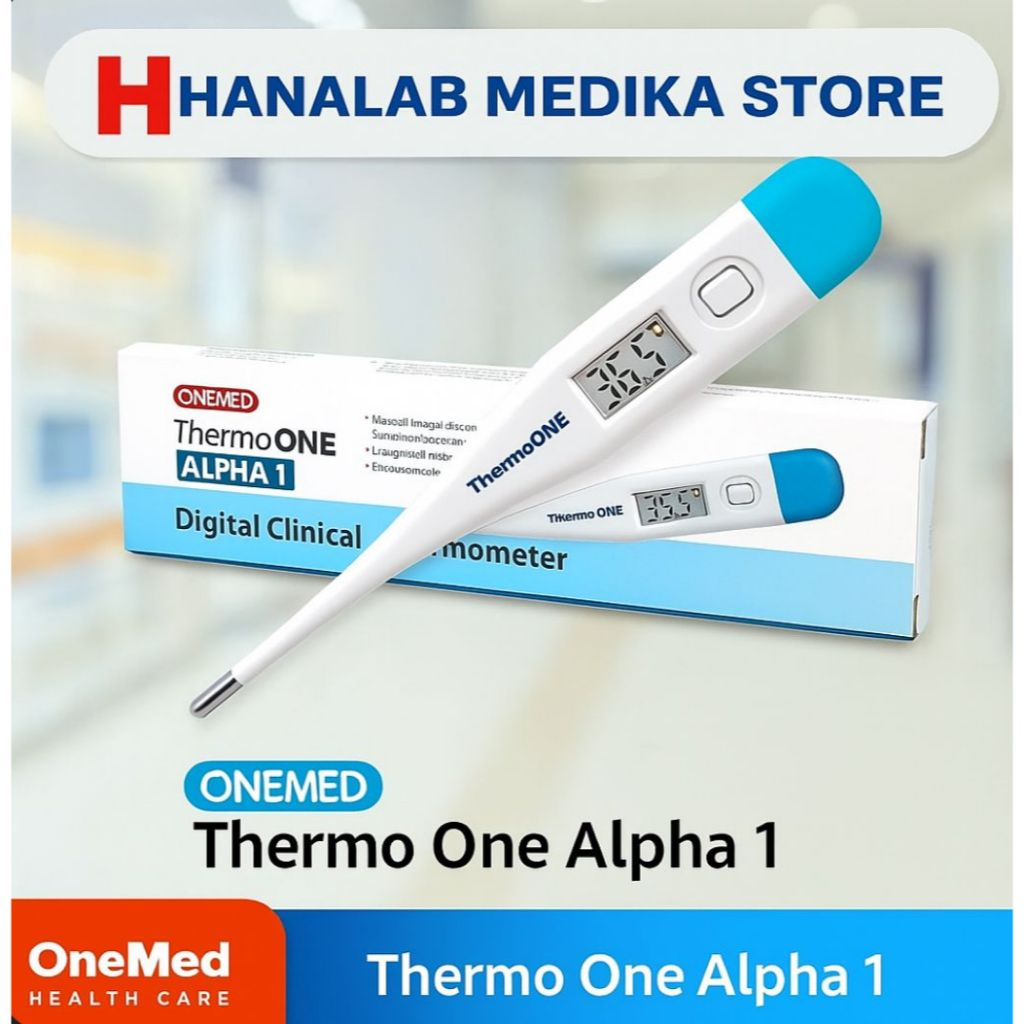 Jual ONEMED ThermoOne Alpha 1 Digital Thermometer Kaku / Termometer ...