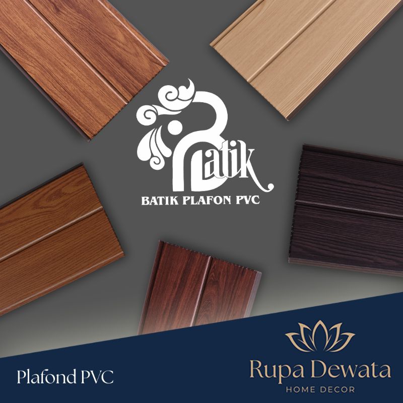 Jual Plafon PVC Golden Batik 4m | Shopee Indonesia