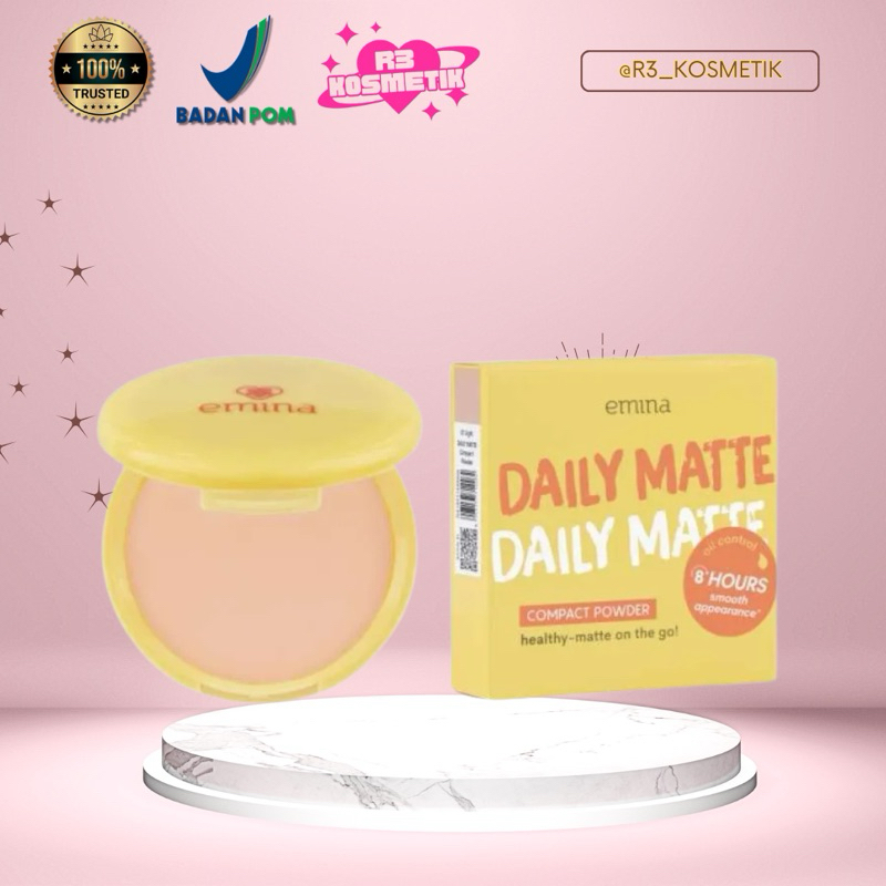 Jual Emina Daily Matte Compact Powder | Shopee Indonesia