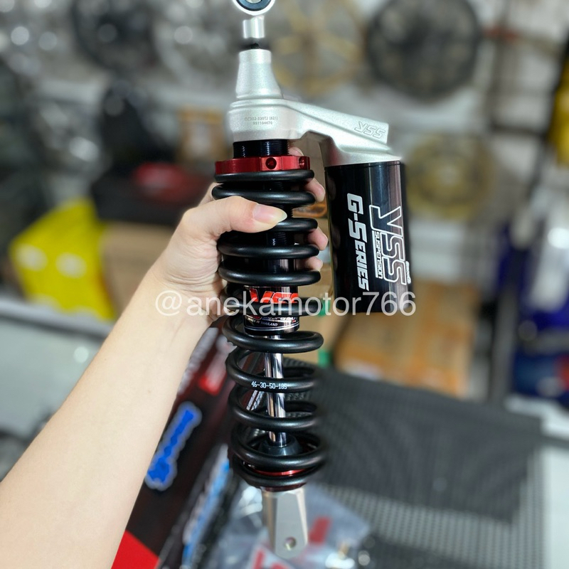 Jual MONOSHOCK / SHOCKBREAKER YSS G SERIES SMOOTH VARIO 125/150 BEAT SCOOPY RING MERAH PIR HITAM ...
