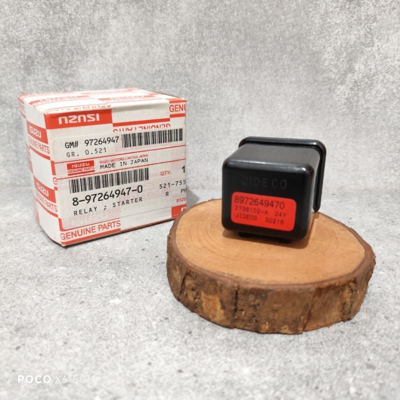Jual Relay Starter 24V Kaki 4 ISUZU ELF NKR NQR NMR 71 GIGA ORIGINAL ...