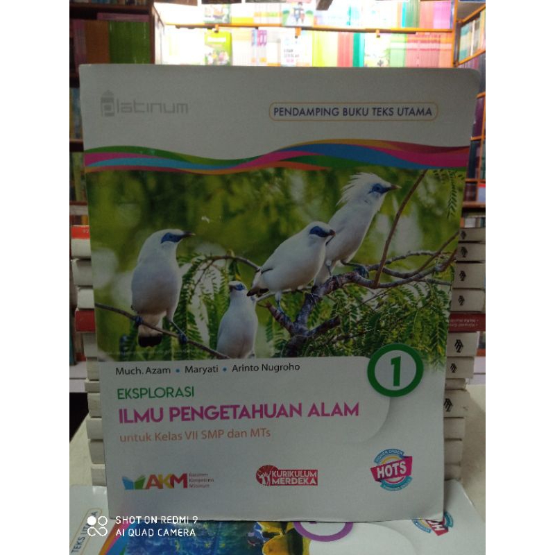 Jual Buku IPA ilmu pengetahuan alam untuk SMP kelas 7 kurikulum merdeka original | Shopee Indonesia