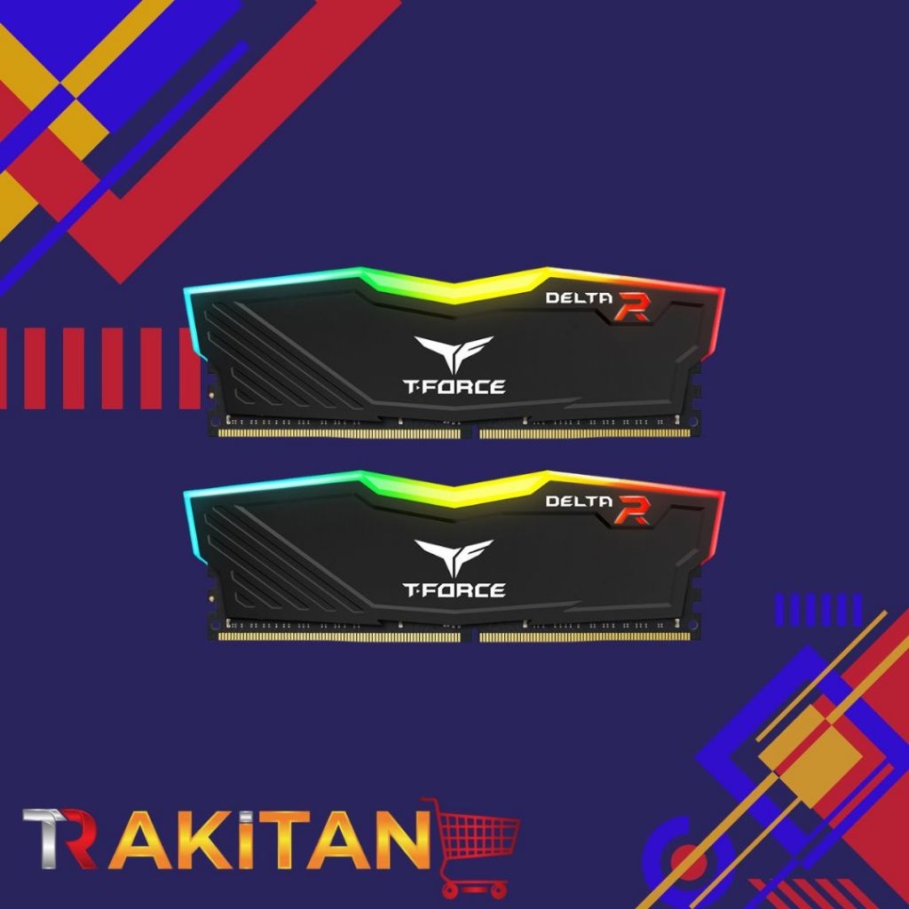 Jual DELTA RGB DDR4 DESKTOP MEMORY BLACK 8x2GB 3600MHz | Shopee Indonesia