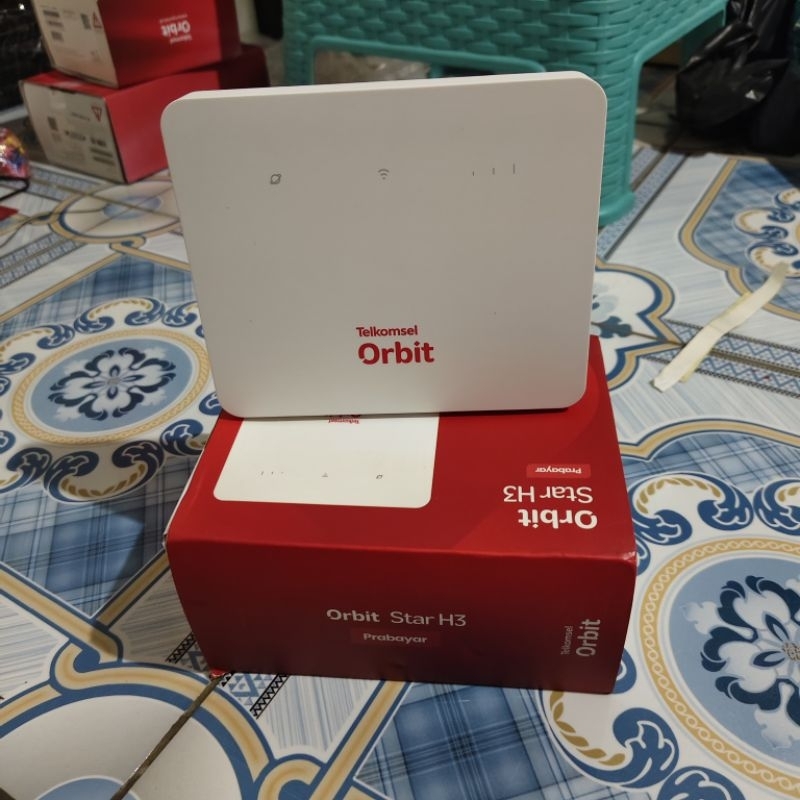 Jual Orbit star H3 second normal ada colokan antena | Shopee Indonesia
