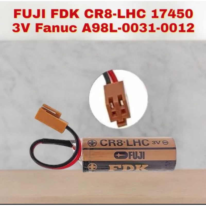 Jual Fuji FDK CR8 LHC 3V Battery Baterai Batre Lithium Fuji FDK PLC CR8.LHC CR8.LHC CR8.LHC 3V ...
