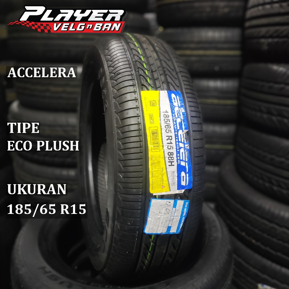 Jual Ban mobil standar mobilio ertiga Ring15 Ban tubles radial ukuran 185/65 R15 ACCELERA ECO ...