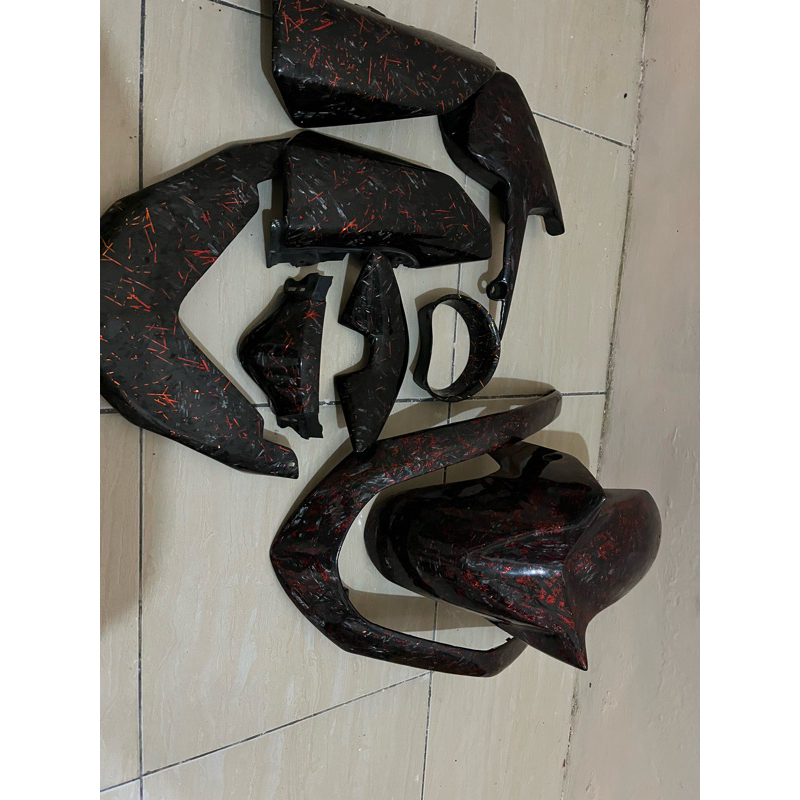 Jual carbon forged merah nmax old | Shopee Indonesia