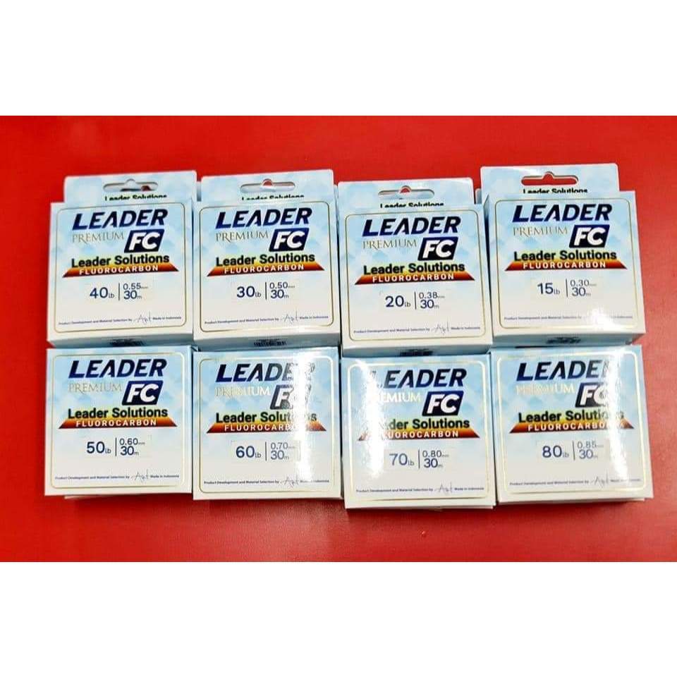 Jual Senar Leader FC Premium Fluorocarbon 100% by ART Solusi Leader ...
