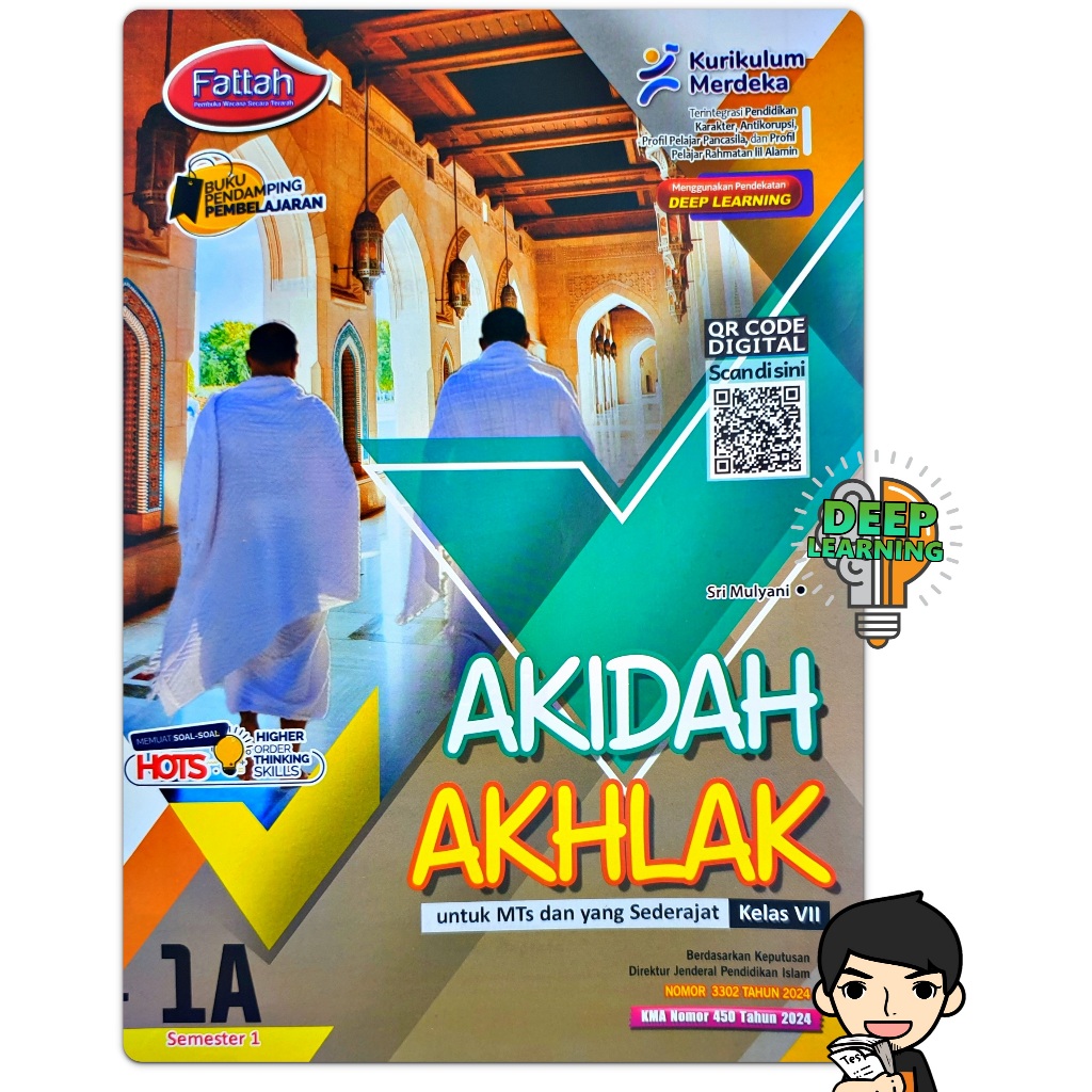 Jual LKS AKIDAH AKHLAK MTS KELAS VII 7 SEMESTER 1 2025-2026 KMA 450 KURIKULUM MERDEKA KURMER ...
