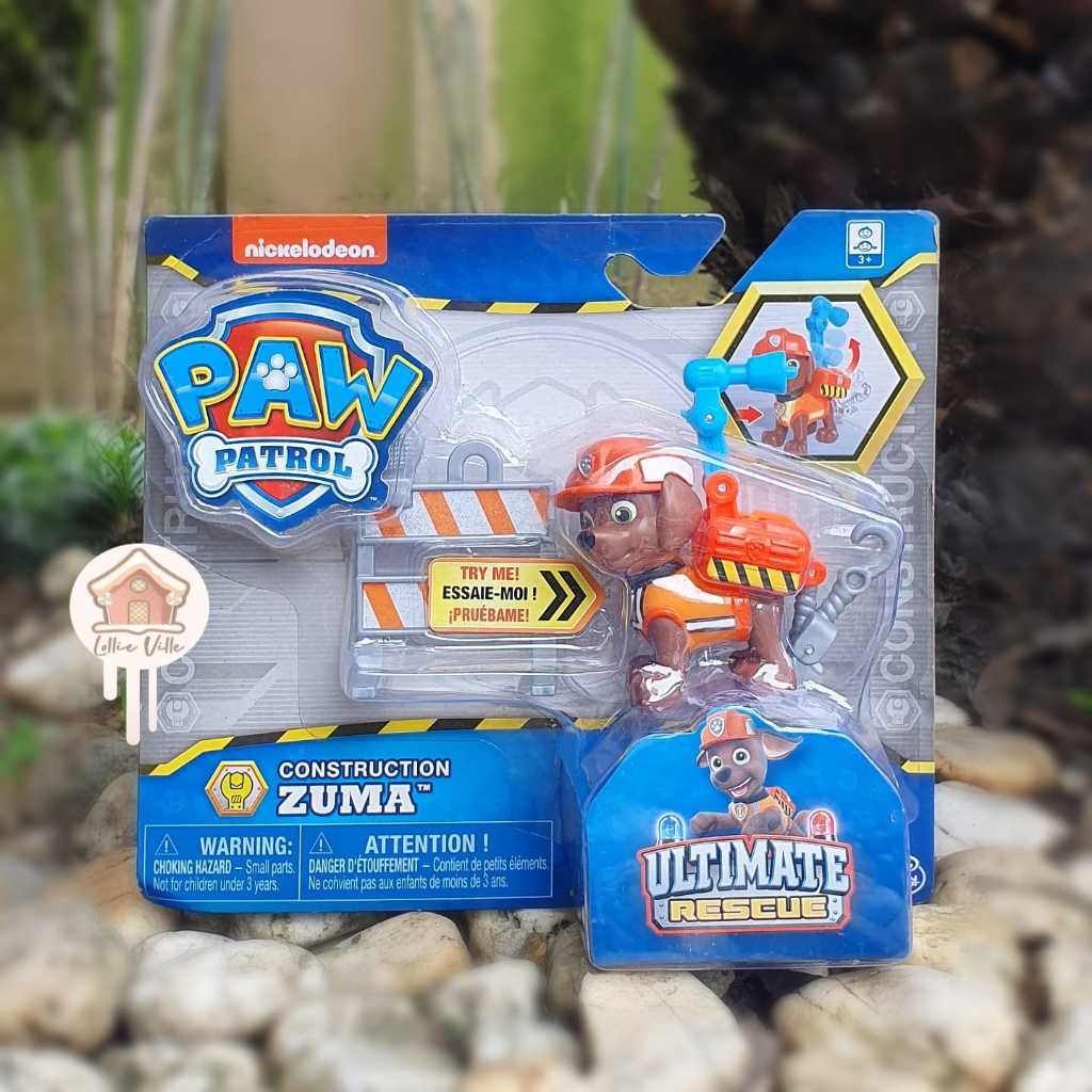 Jual Paw Patrol Construction Ultimate Rescue - Zuma | Shopee Indonesia