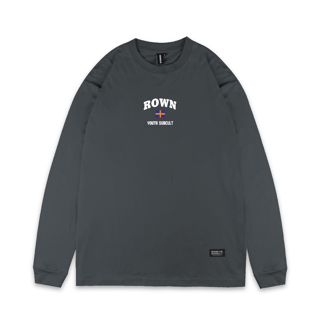 Jual Rown Division Official Longsleeve - Rowndvsn Kaos Panjang Acodia ...
