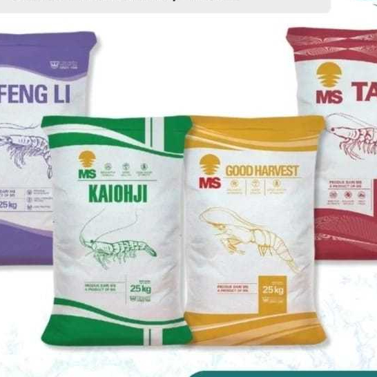 Jual 1 SAK 25 Kg FENGLI 0 1 2 2A 3S 3M 3L KAIOHJI, GOOD HARVEST, TATA PELET PAKAN IKAN UDANG ...