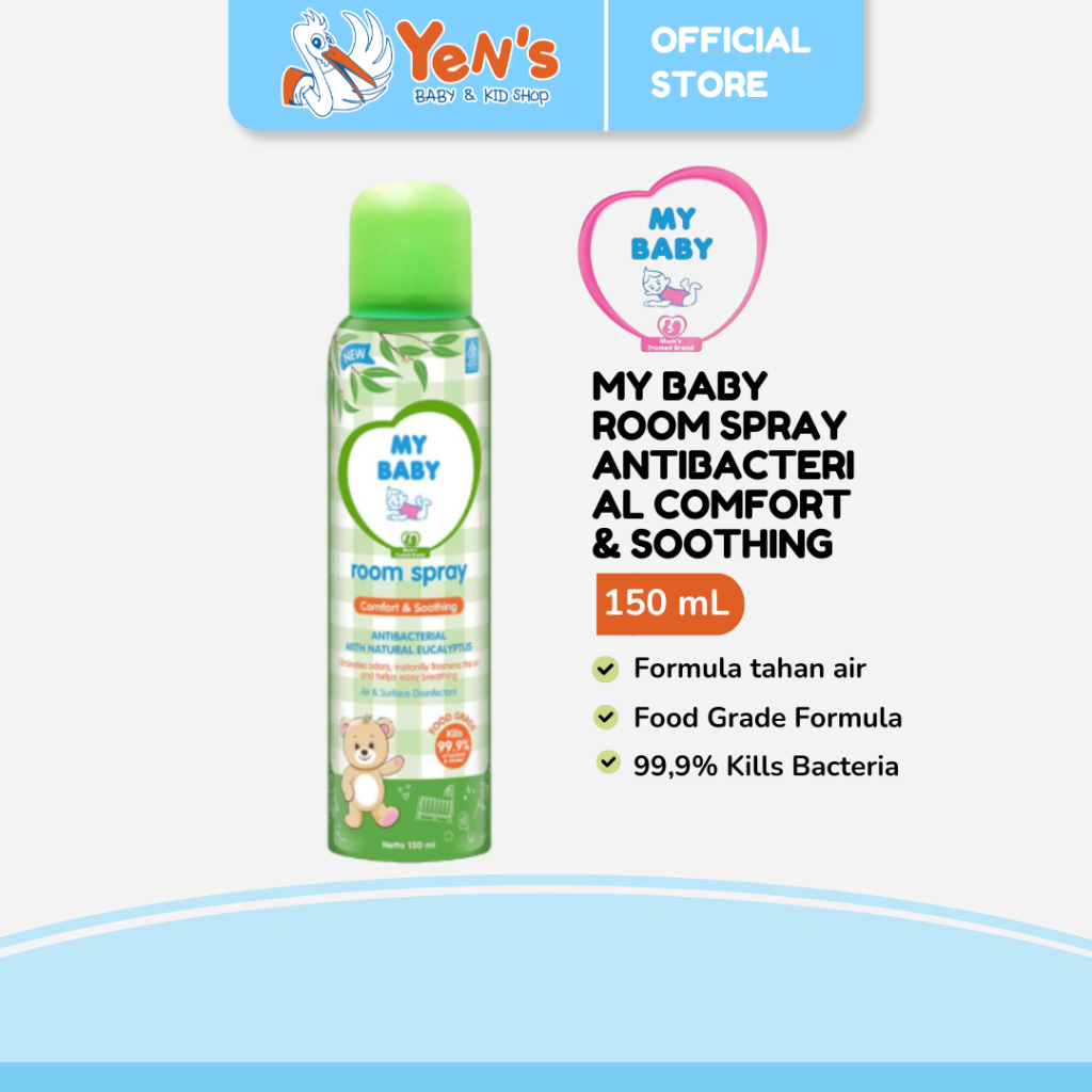 Jual MY BABY Room Spray Antibacterial Comfort & Soothing 150 mL ...