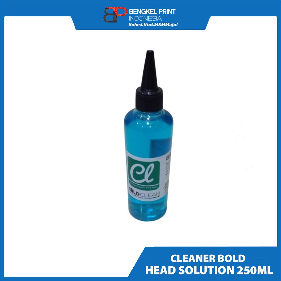 Jual Cleaner Bold Head Solution 250cc | Print Head Cleaner Solution ...
