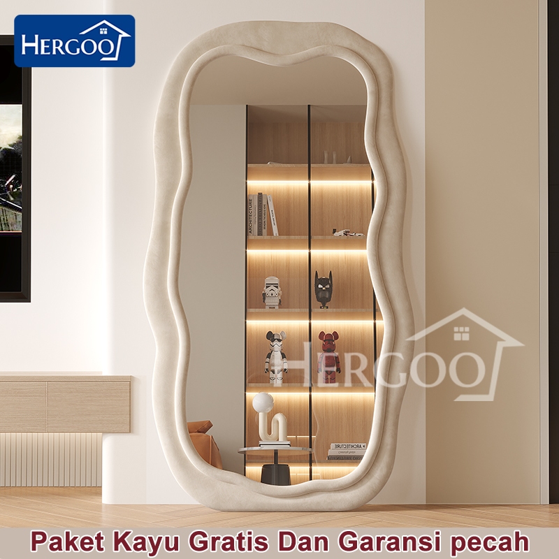 Jual READY STOCK Standing mirror 70×170cm Cermin aesthetic full body ...