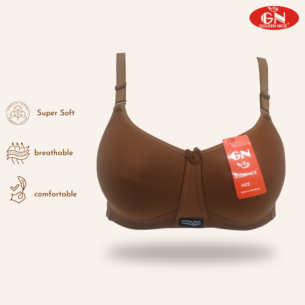 Jual Golden Nick - Bh Sport Sport Bra Bh Tanpa Kawat Bh Busa Tipis Bh ...