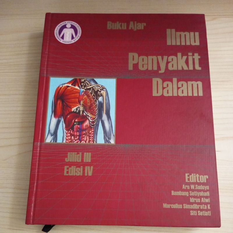 Jual BUKU AJAR ILMU PENYAKIT DALAM JILID III EDISI IV | Shopee Indonesia