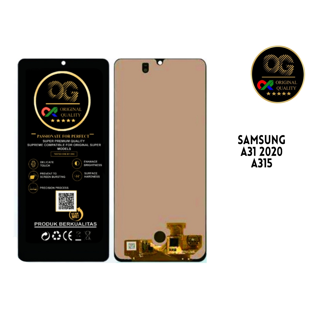 Jual ( OG SUPER ) LCD SAMSUNG A31 2020 / A315 FULLSET | Shopee Indonesia