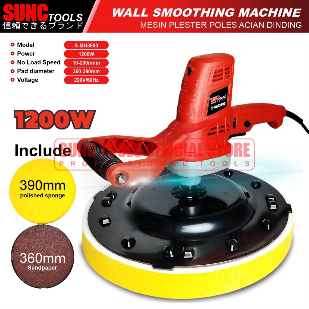 Jual Mesin Perata Semen Dinding / Poles Dinding Adukan Semen Mesin Aci ...