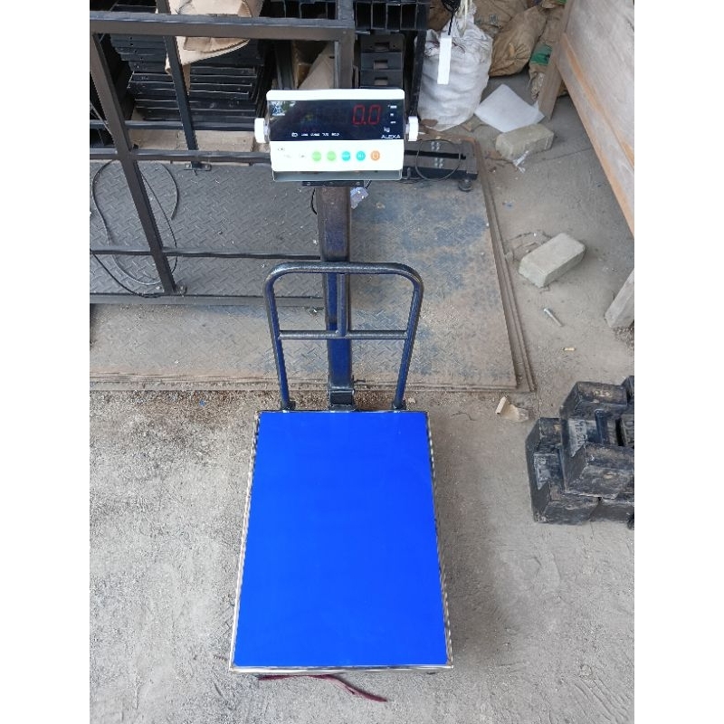 Jual timbangan duduk digital merk alexa kapasitas 300kg size 40x50cm platform stainless | Shopee ...