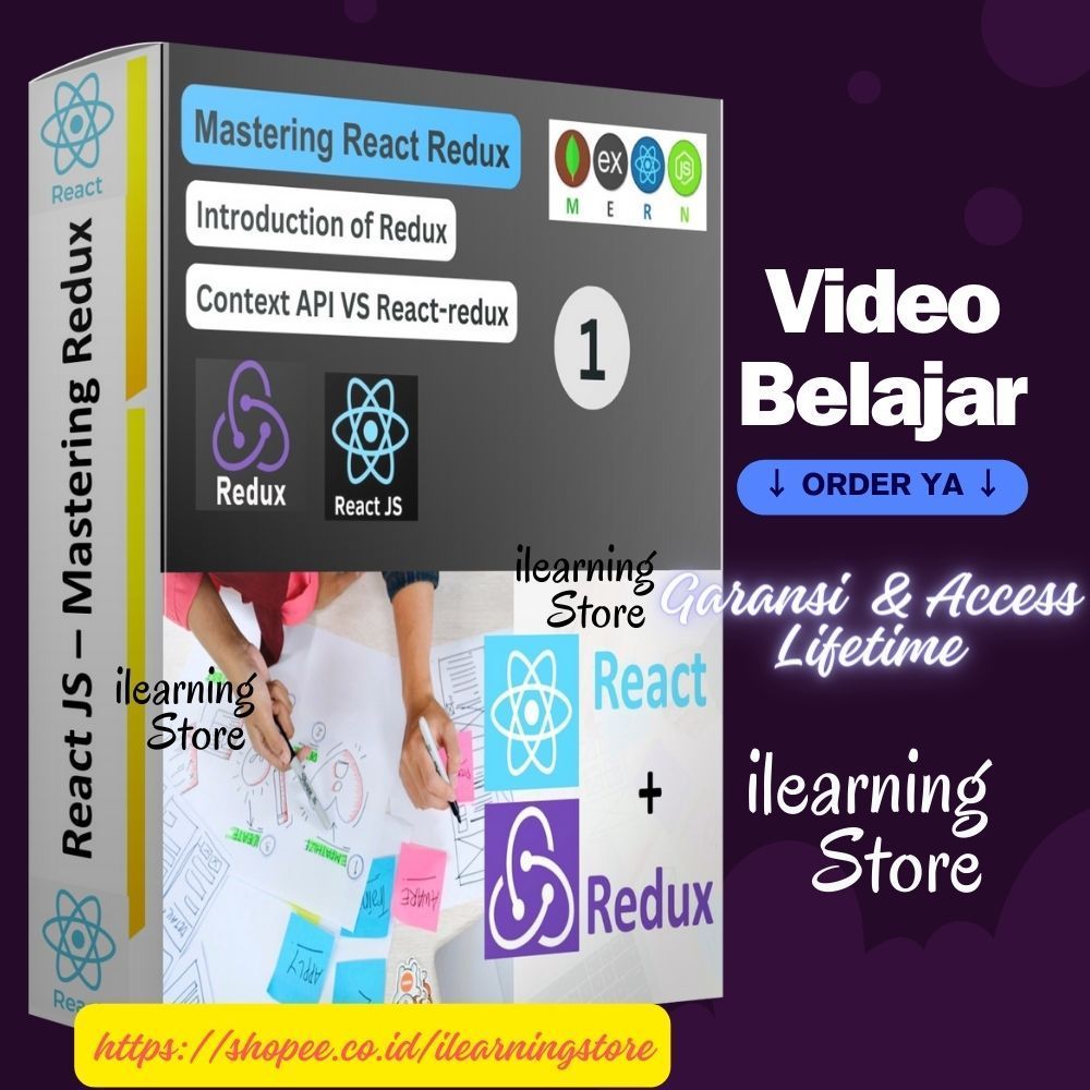 Jual [EC19] E-Course Bangun aplikasi React JS dan Redux + Bonus Source ...